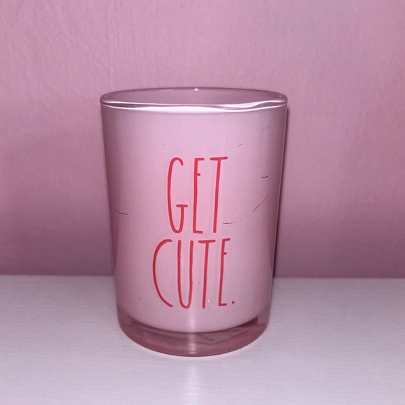 Rae Dunn | Makeup | Rae Dunn Get Cute Brush Holder Pink | Poshmark